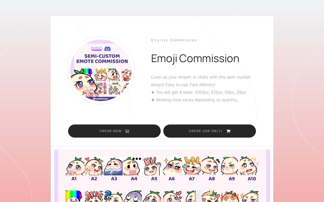 Emoji Commission Lym