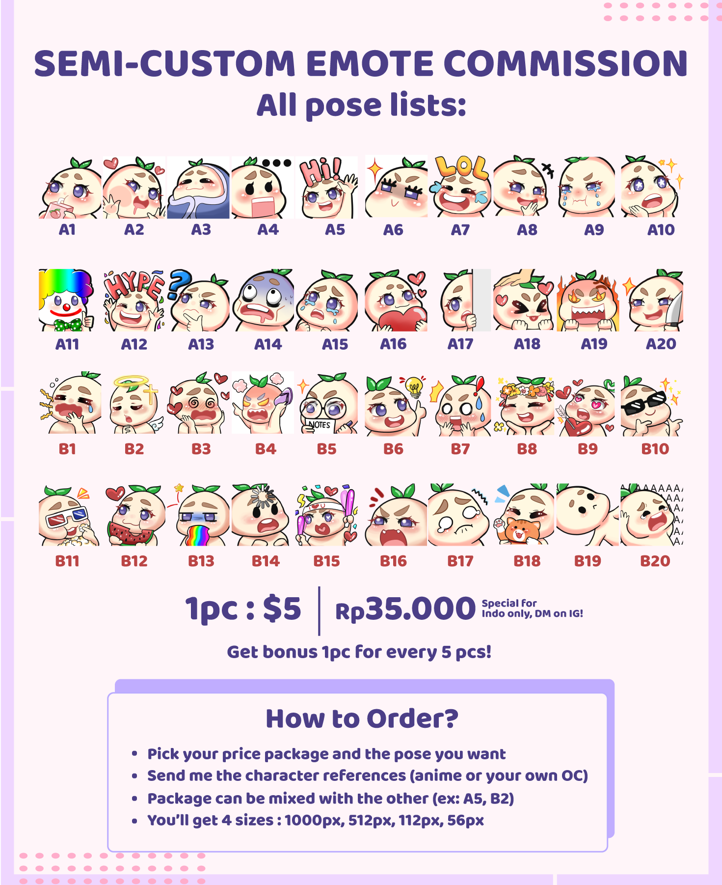 Emoji Commission Lym